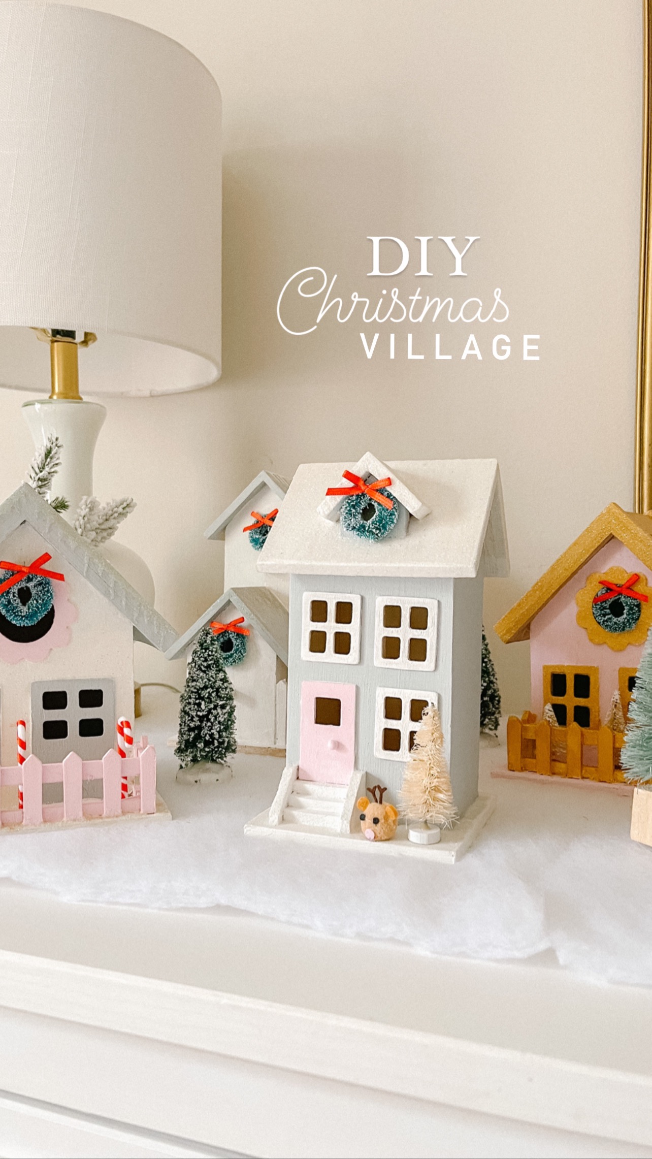 DIY Christmas Village